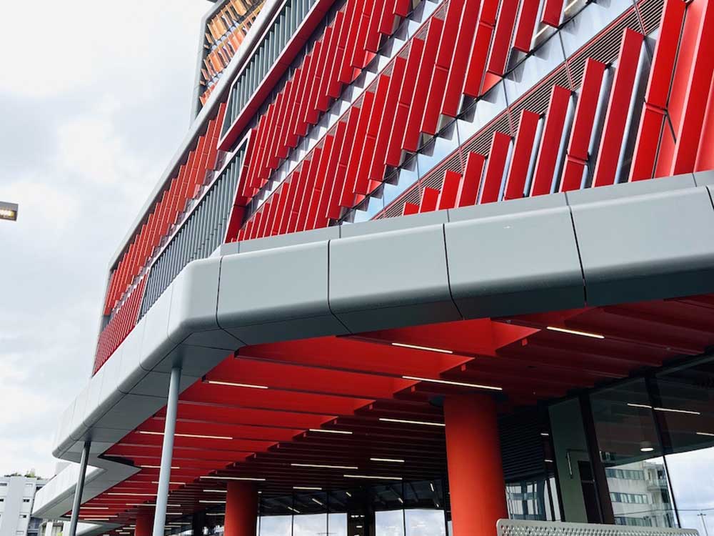 800 unique pieces of cassette panel system help achieve challenging ...