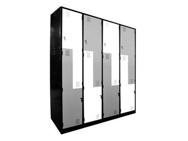 Z-door lockers from Davell Products | Architecture & Design