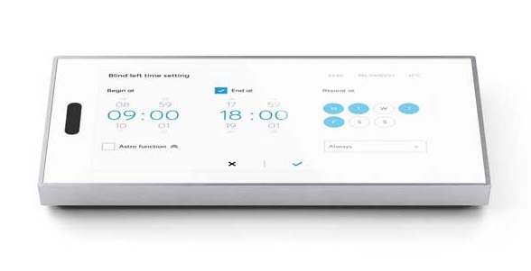 ABB RoomTouch KNX display for intelligent multifunction room control ...