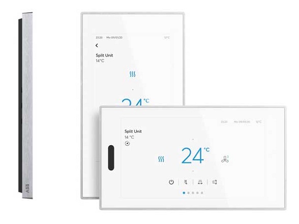 ABB RoomTouch KNX display for intelligent multifunction room control ...