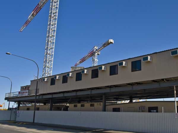 Ausco Modular provides construction site buildings for SAHMRI project ...