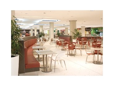 botton + gardiner complete food court furniture fit out at Top Ryde ...