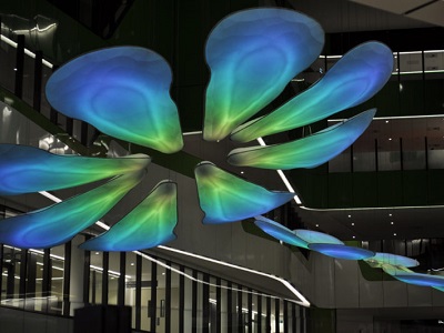 Striking atrium artwork at Perth Children’s Hospital achieved through ...