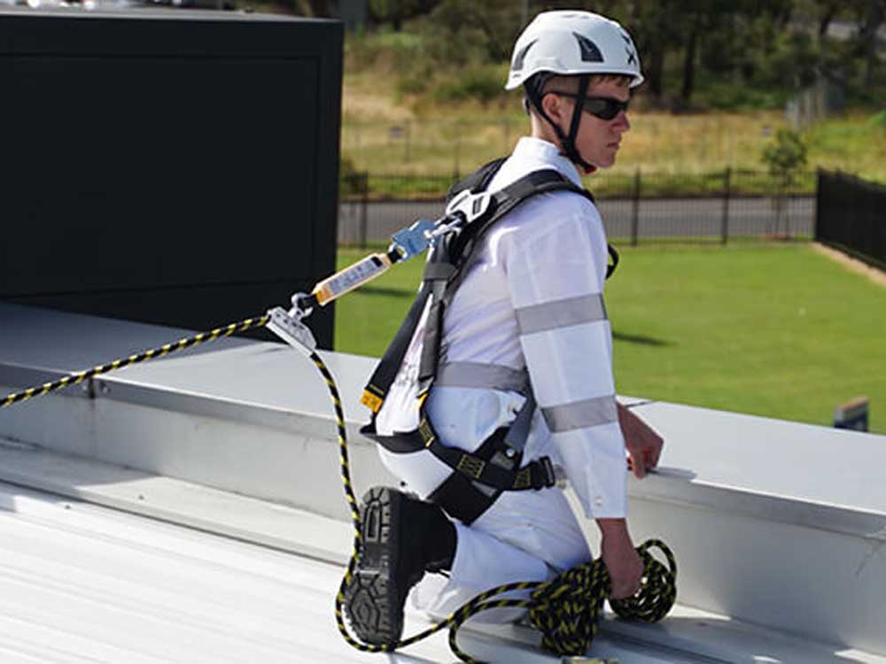 Calculating fall distance before installing fall arrest systems ...