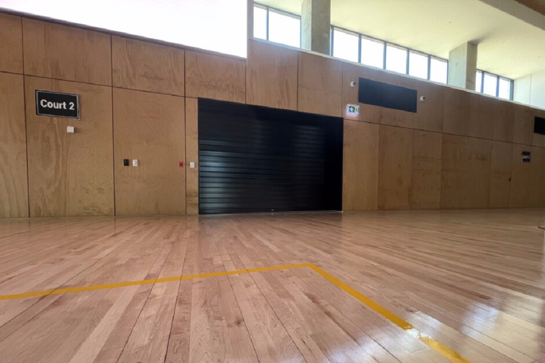 10 electric operated roller shutters installed at Bundha Sports Centre ...