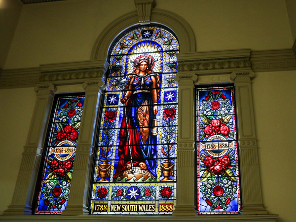 Restoration of historic stained glass at Sydney’s Town Hall ...