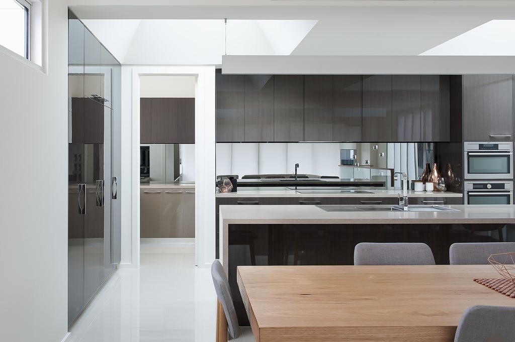 Bring the kitchen to life with Createc high gloss kitchen doors and ...