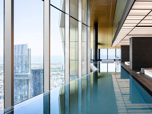 Southern hemisphere’s highest pools unveiled at Fender Katsalidis ...