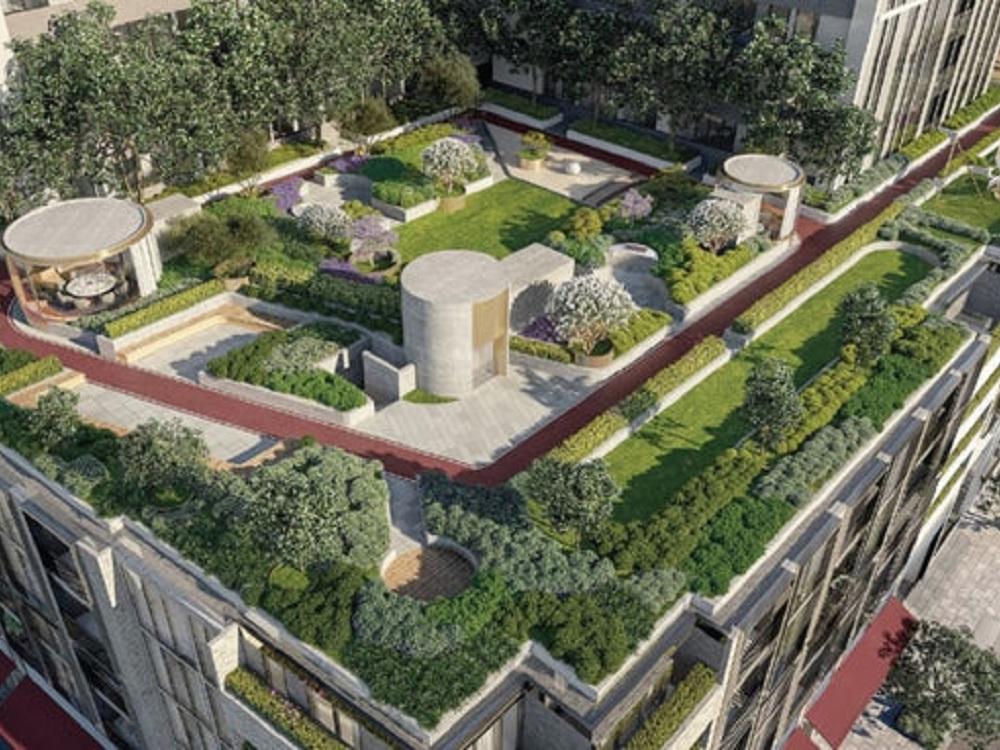 Waterproofing, Buzon pedestals underpin functionality of modern oasis ...