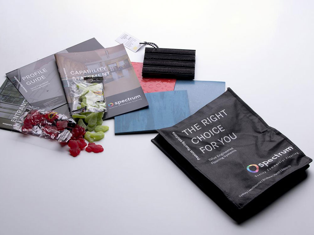 Get the new look sample bag from Spectrum Floors | Architecture & Design