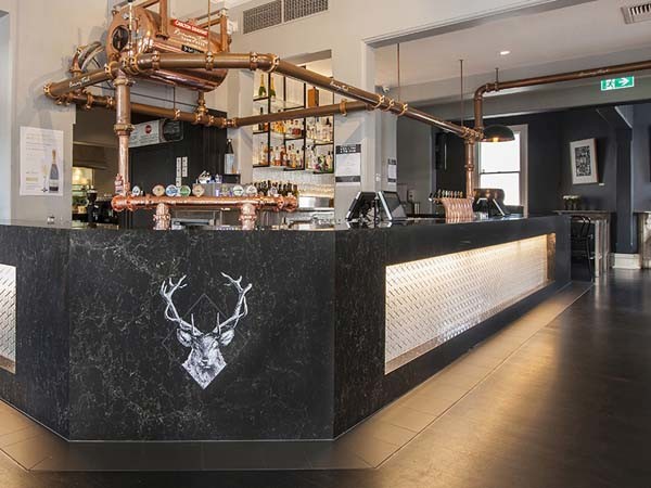 Refreshing new look for The Stag Bar with Beaumont Tiles | Architecture ...