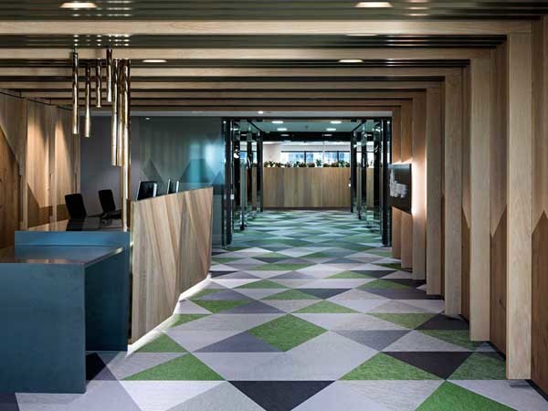 HASSELL specifies Botanic Bolon Studio Triangles for St George office ...