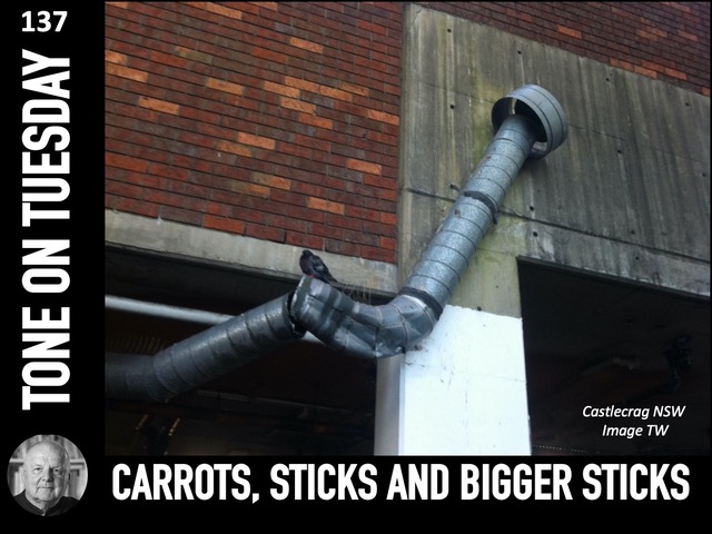 Tone on Tuesday 137: Carrots, Sticks and Bigger Sticks | Architecture ...