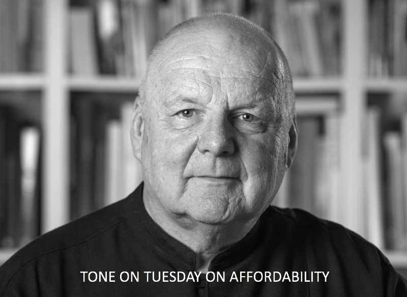 Tone on Tuesday: On affordability | Architecture & Design