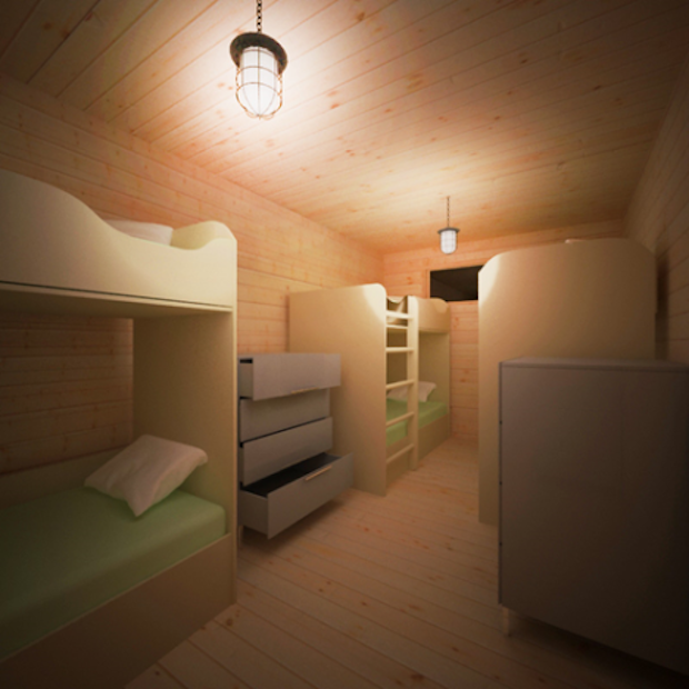Prefabricated "zombie-proof" log cabin could protect you from an attack ...