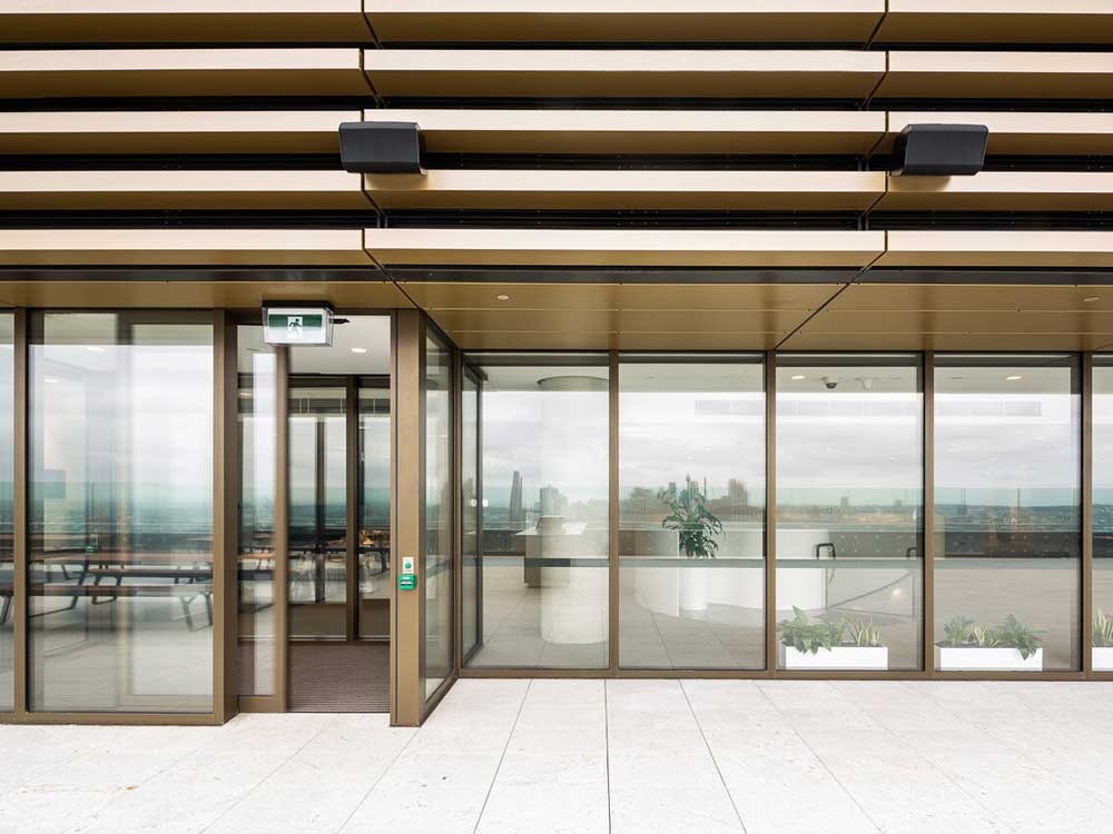 Record sliding door operators help provide controlled access to Zurich ...